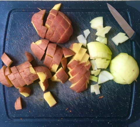 Vegetable Crumble, a favourite and a fabulous budget family meal