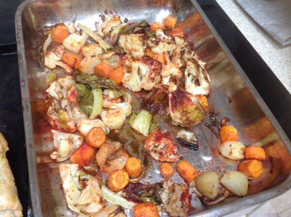 Cheese and onion roly poly, 57p/38p a portion