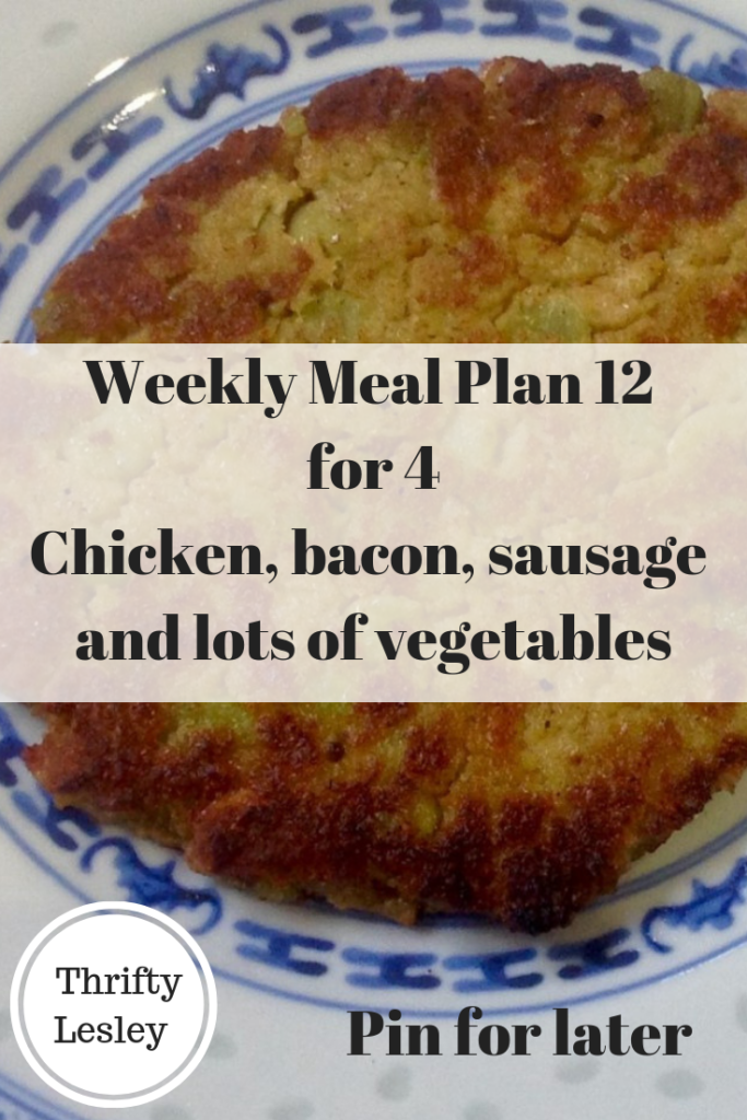 Thrifty Lesley Meal Plans - Thrifty Lesley