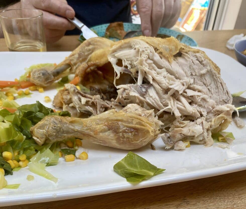 How to stretch a chicken to feed the family for the whole week